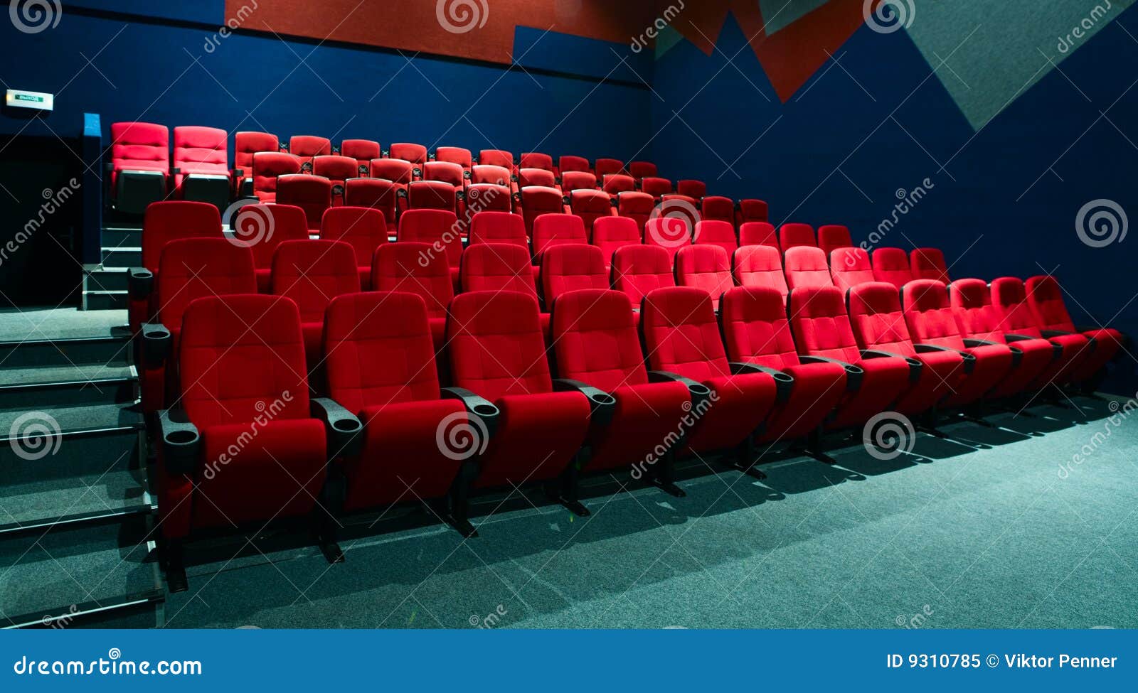 Rows of theater seats stock image. Image of musical, leisure - 9310785