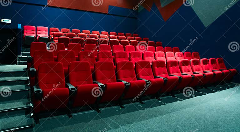 Rows of theater seats stock image. Image of musical, leisure - 9310785