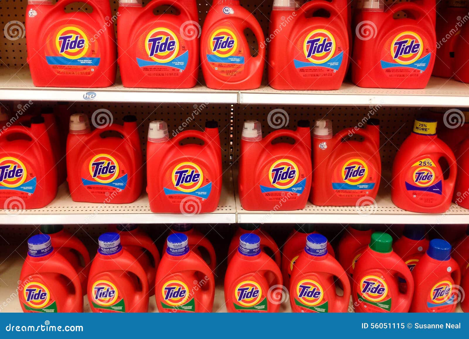 Rows of Tide Detergent in a Store Editorial Image - Image of tide ...