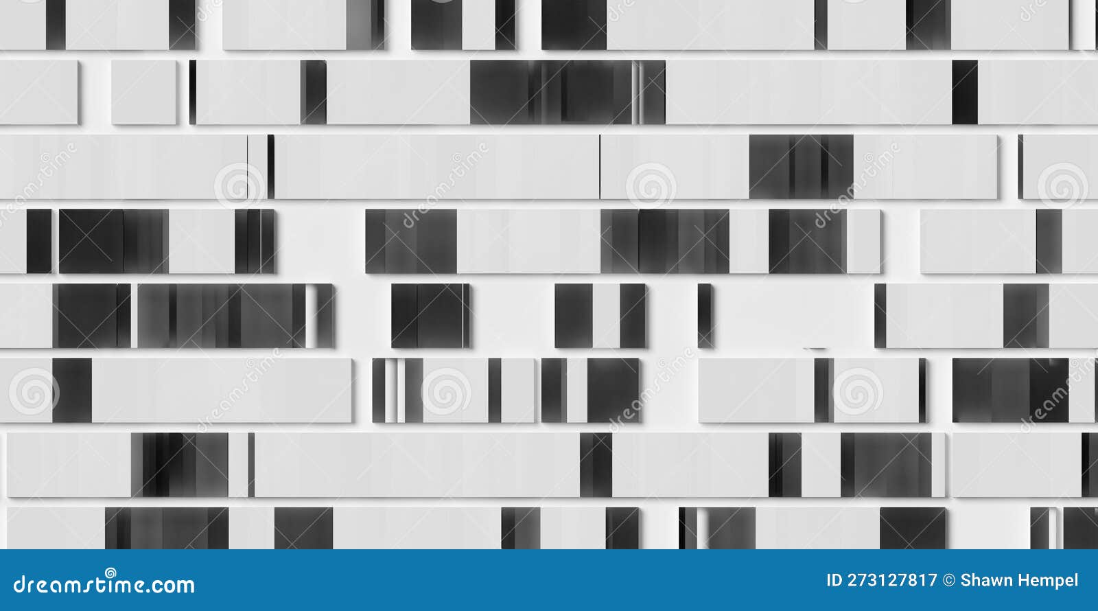 Rows of White and Grey Blocks or Cubes Background, Abstract Modern ...