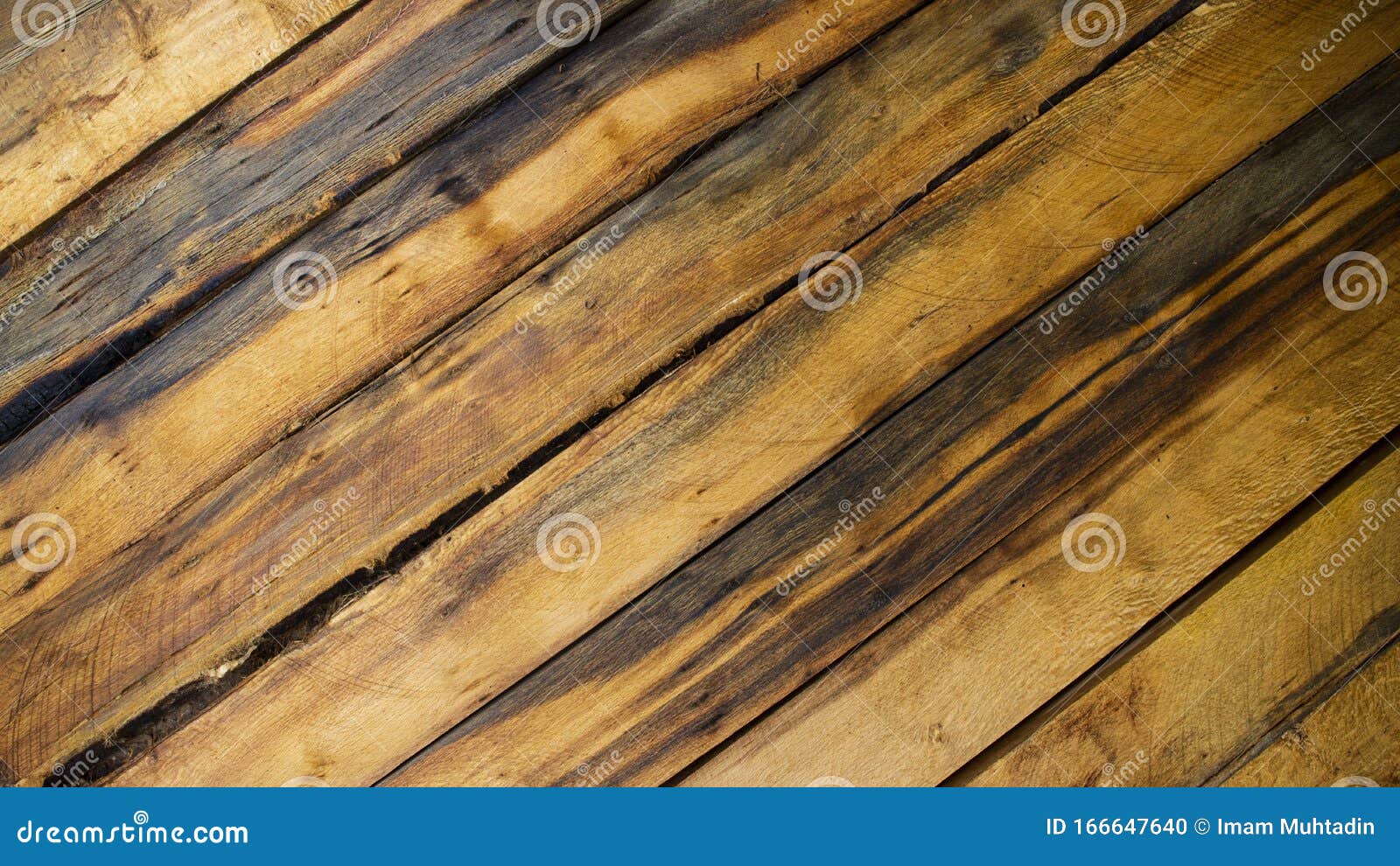 Rows of Wood Lined with Natural Texture Stock Photo - Image of brown ...