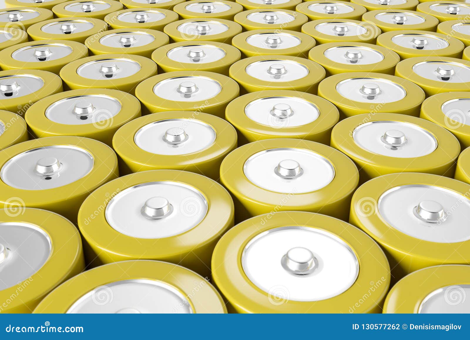 Alkaline Batteries Realistic Set. Types Of Batteries. Size - D, C, AA ...