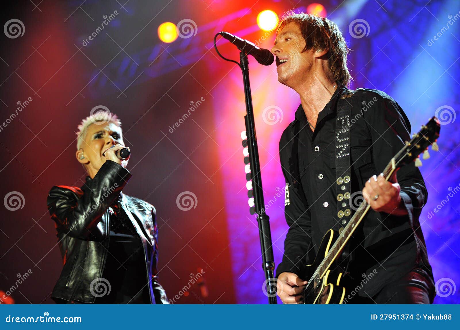Roxette editorial stock image. Image of roxette, vocalist - 27951374