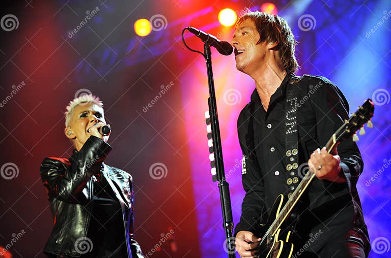 Roxette editorial stock image. Image of roxette, vocalist - 27951374