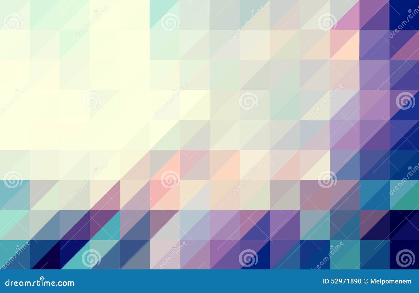 Roxo E Fundo Triangular Colorido Azul Do Teste Padrão Ilustração do ...