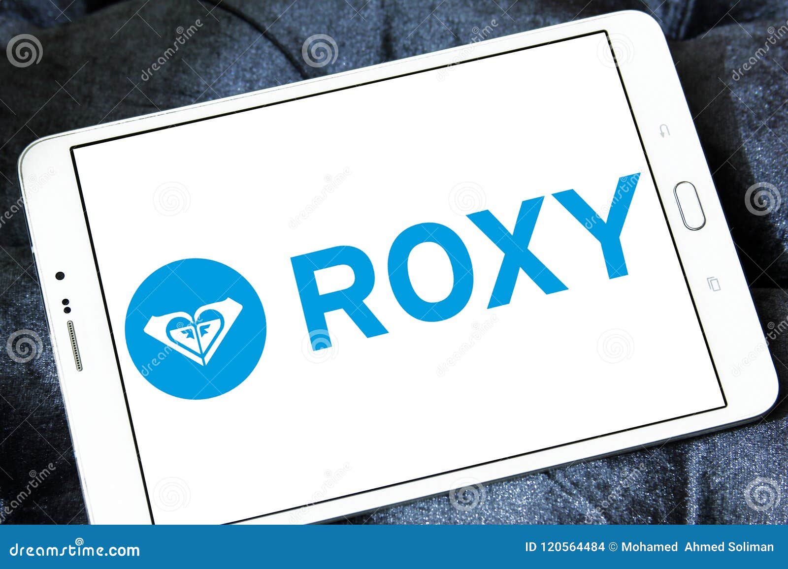 Roxy clothing company logo editorial stock image. Image of logo - 120564484