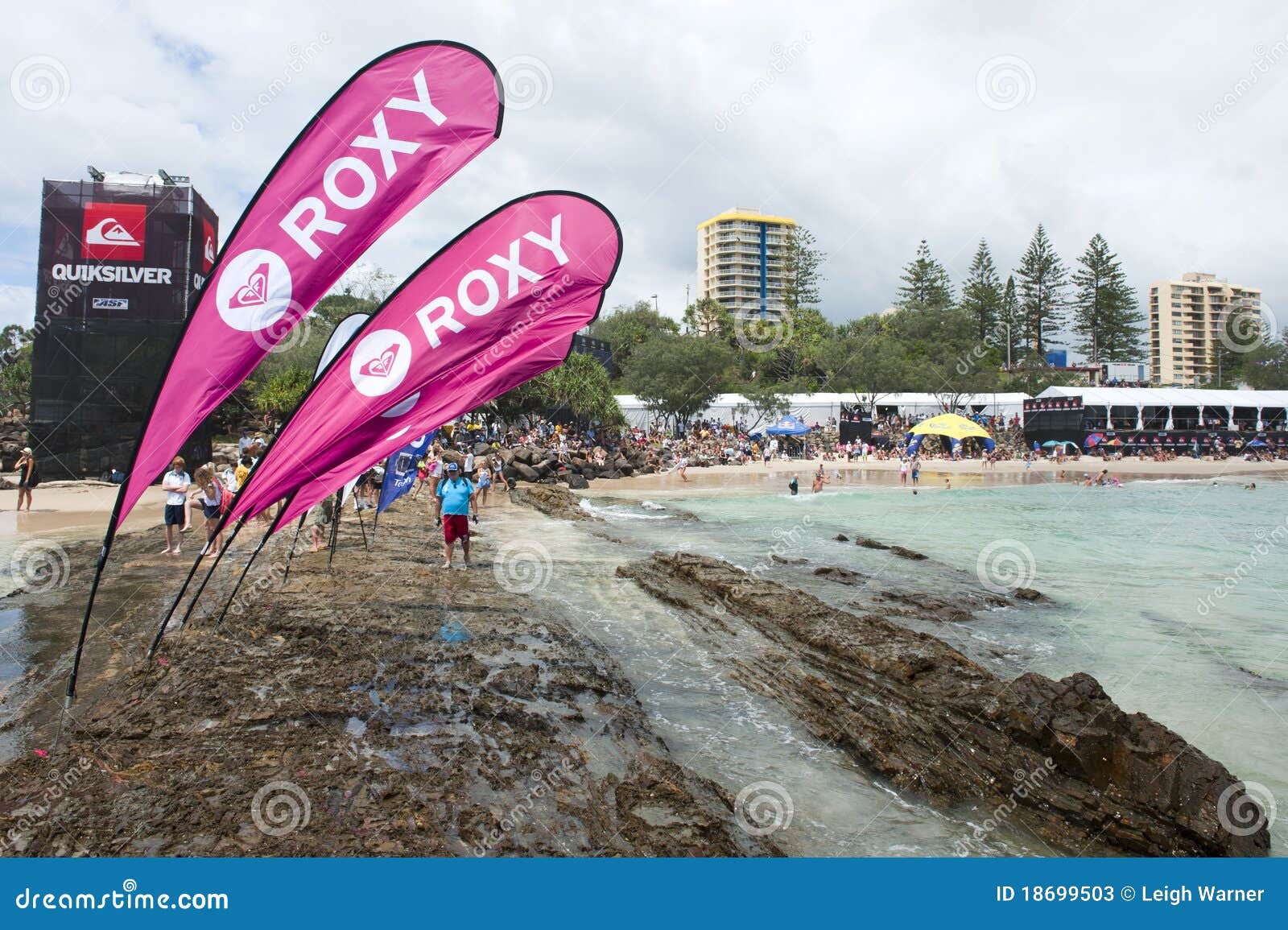 Roxy Pro 2011 editorial stock photo. Image of coolangatta - 18699503