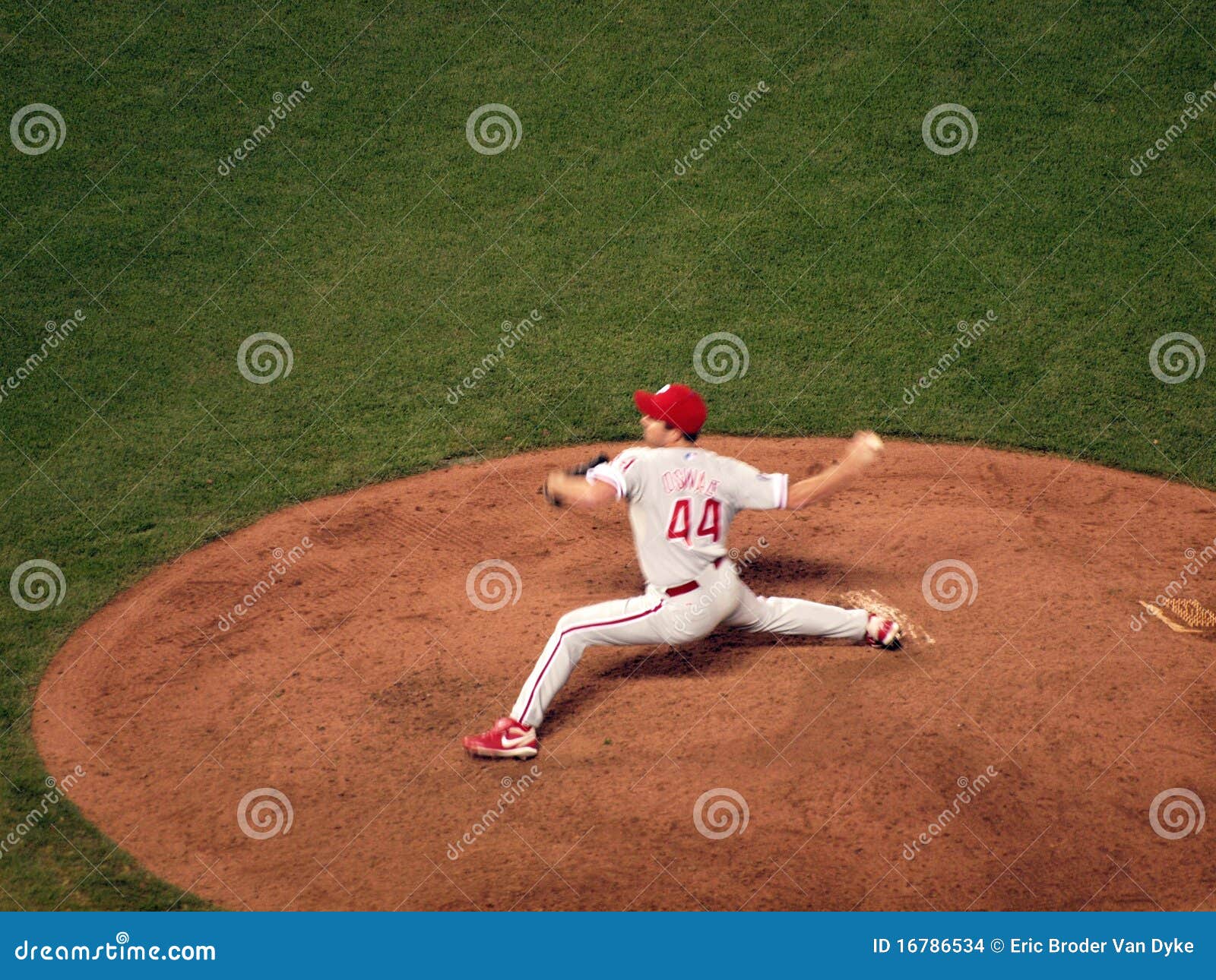 Roy Oswalt Steps Forward To Throw Pitch Editorial Stock Image - Image ...