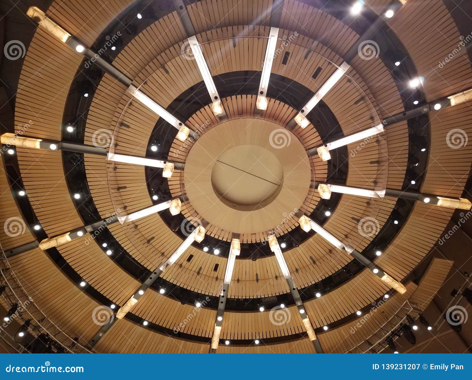 Roy Thompson Hall stock image. Image of thompson, ceiling - 139231207