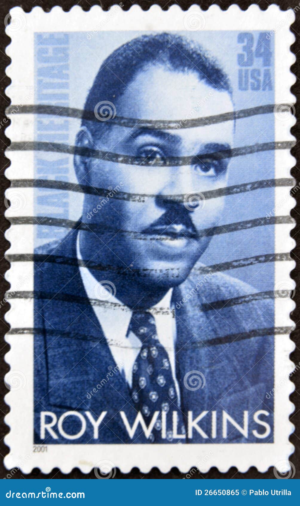 Roy Wilkins editorial image. Image of american, vintage - 26650865