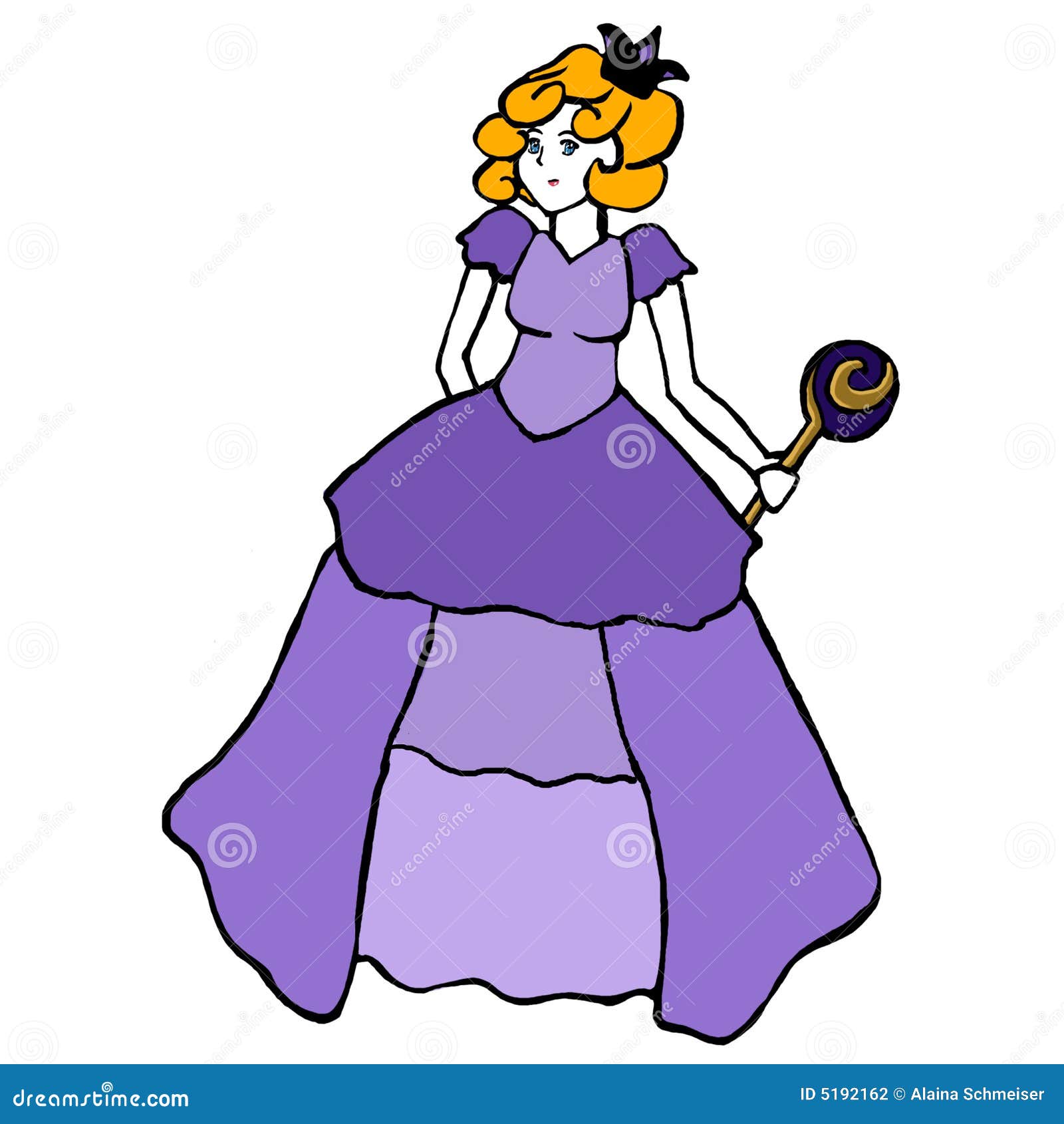 Spoiled Princess Clipart Border