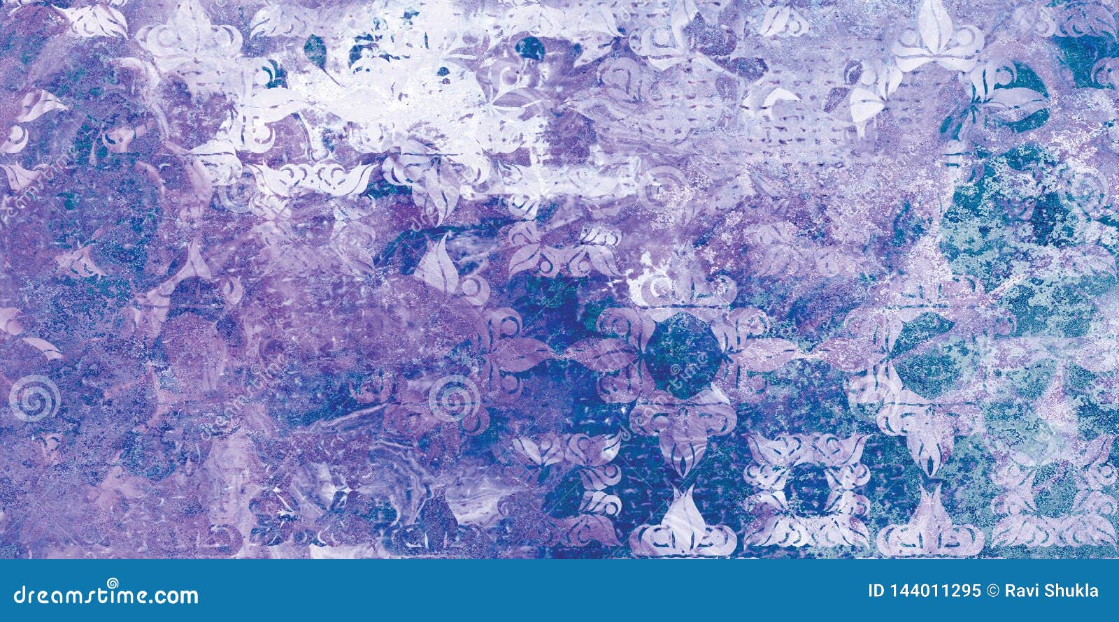 Royal Abstract Multi Color Decorative Design. Stock Illustration ...