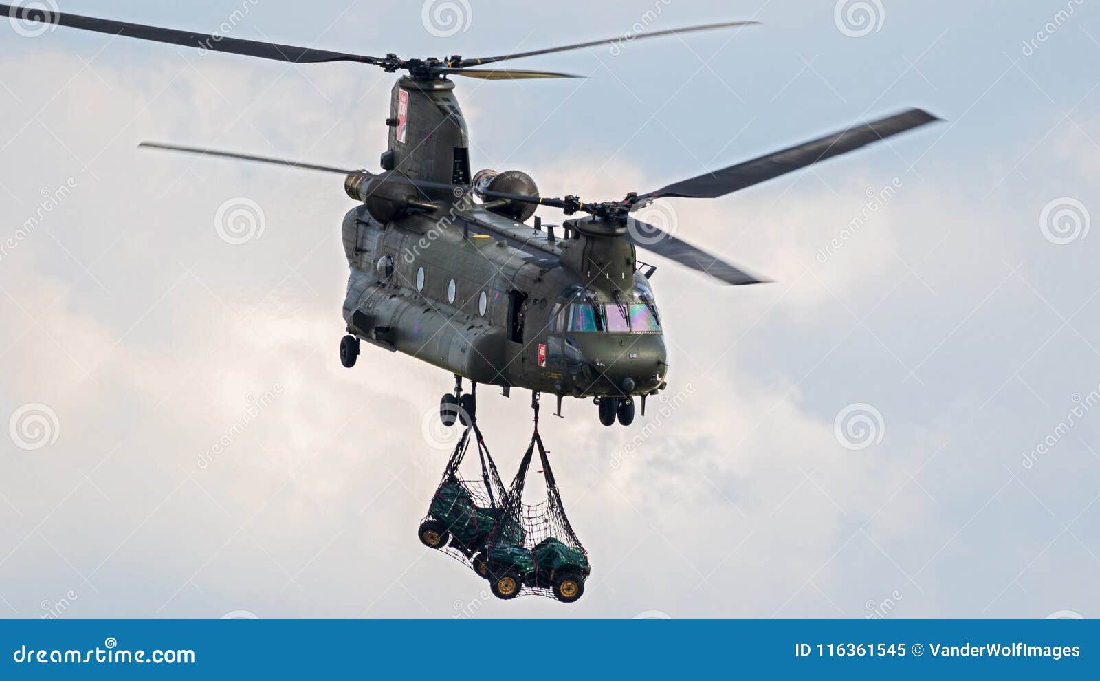 Royal Air Force CH-47 Chinook-helikopter Redactionele Afbeelding ...