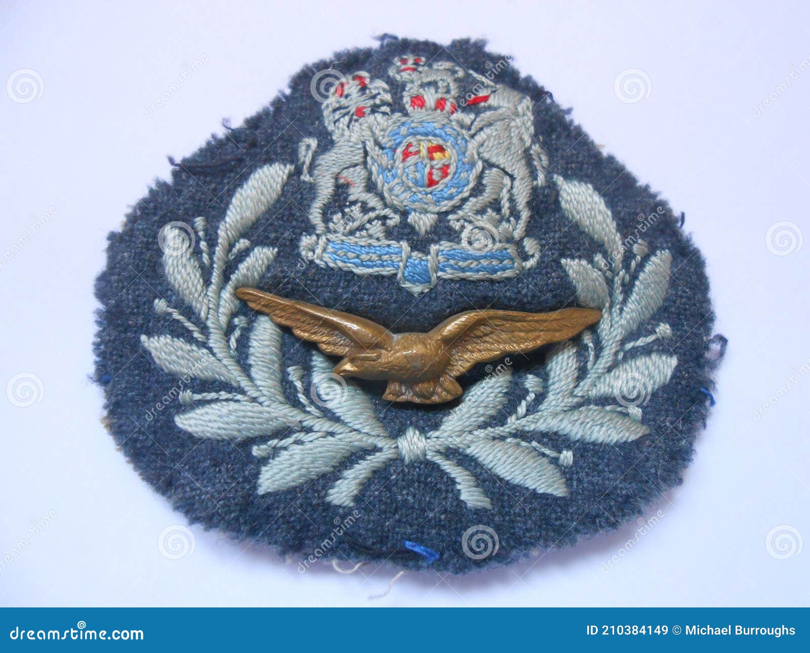 Royal Air Force Master Air Crew Arm Patch Stock Image - Image of ...
