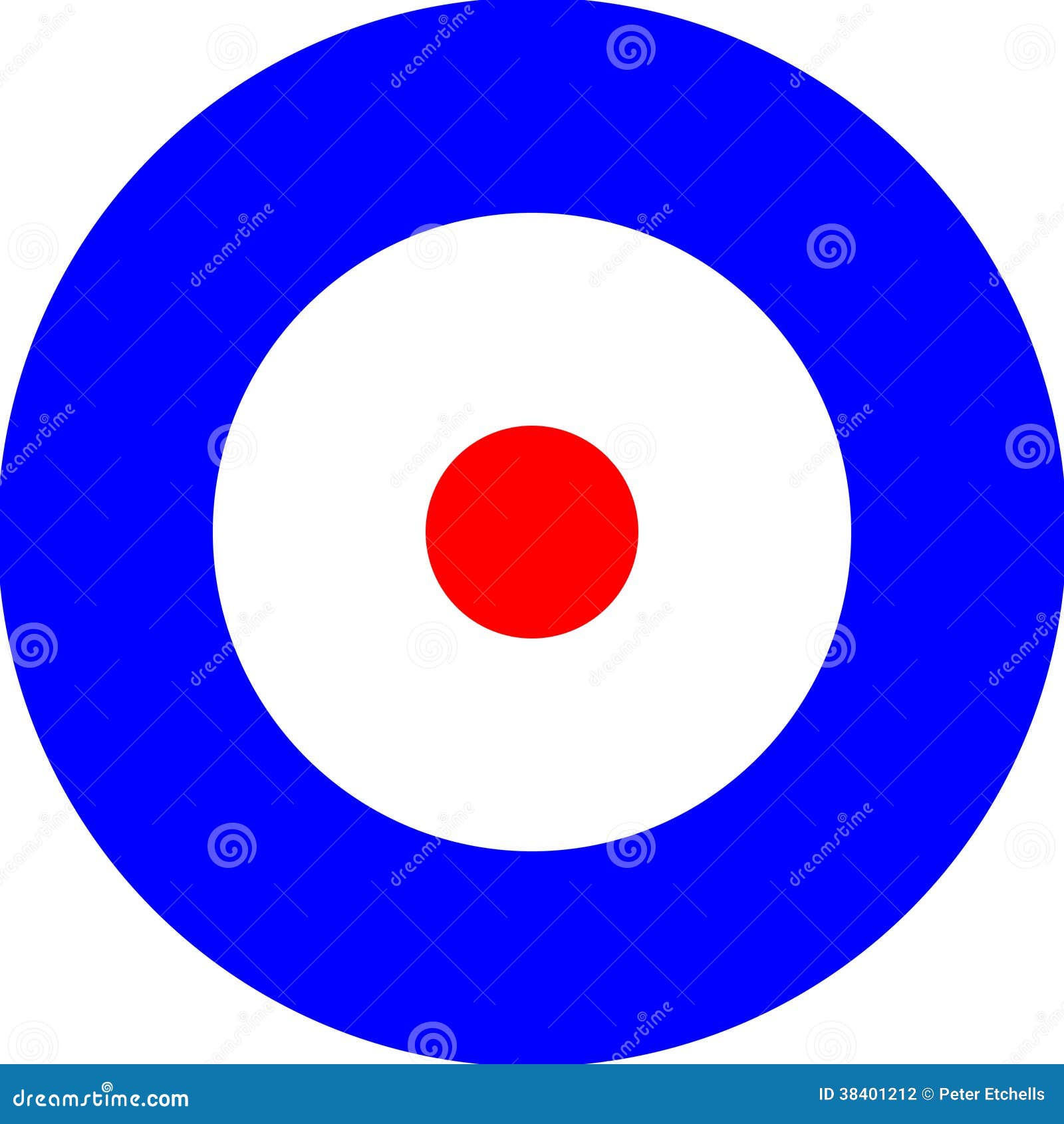 US Air Force Roundel Vector Illustration | CartoonDealer.com #128939506