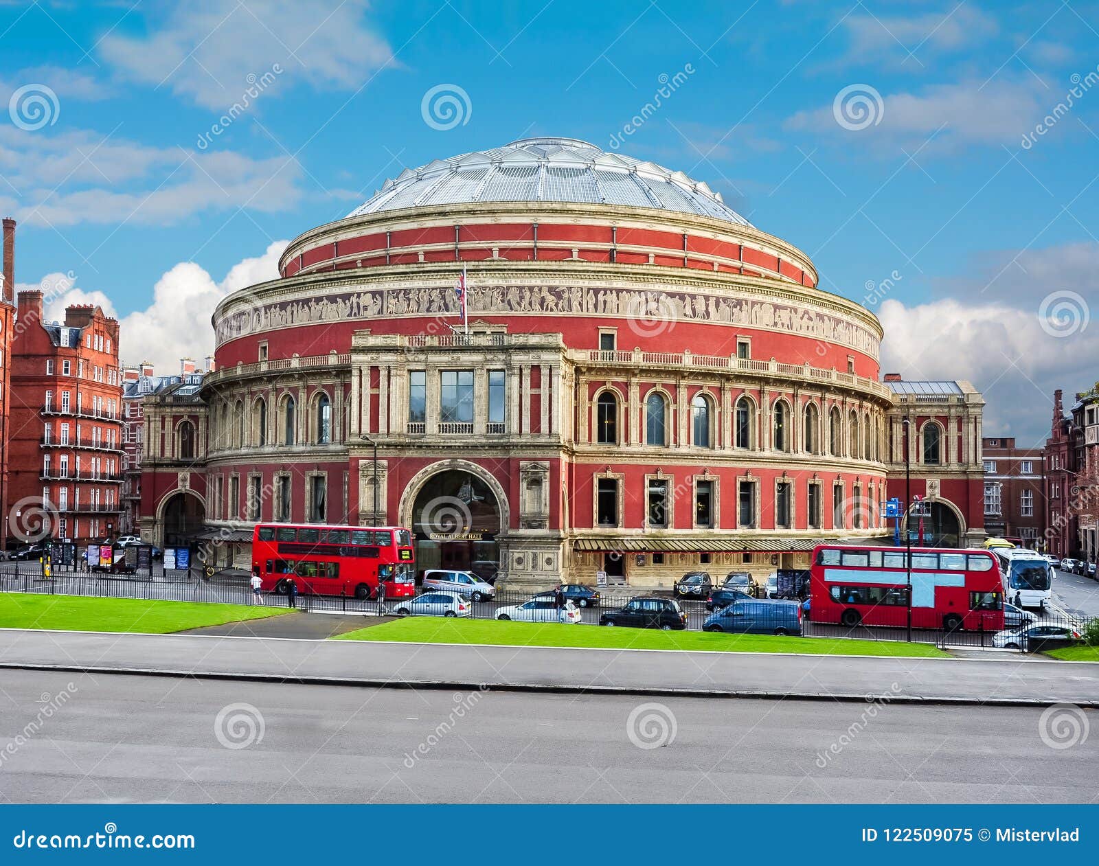 Royal Albert Hall Building, London, UK Editorial Image - Image of ...