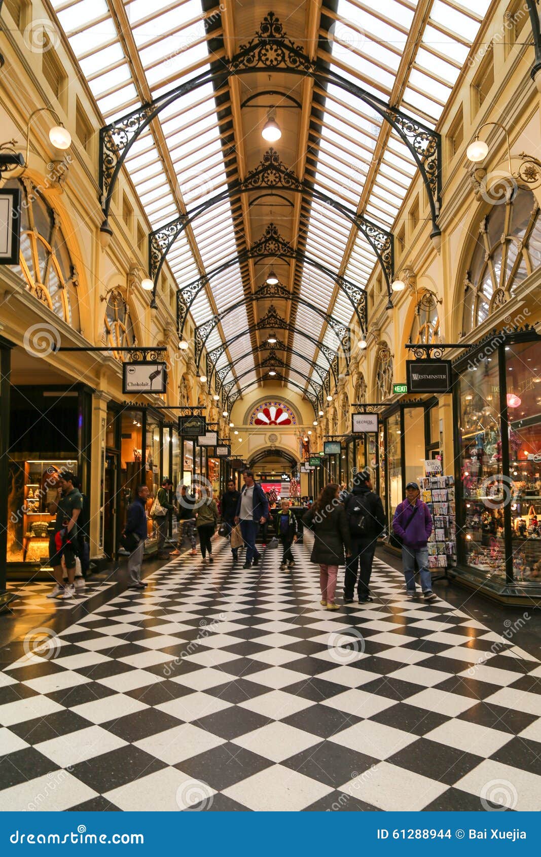 Royal Arcade , Melbourne, Australia Editorial Stock Image - Image of ...