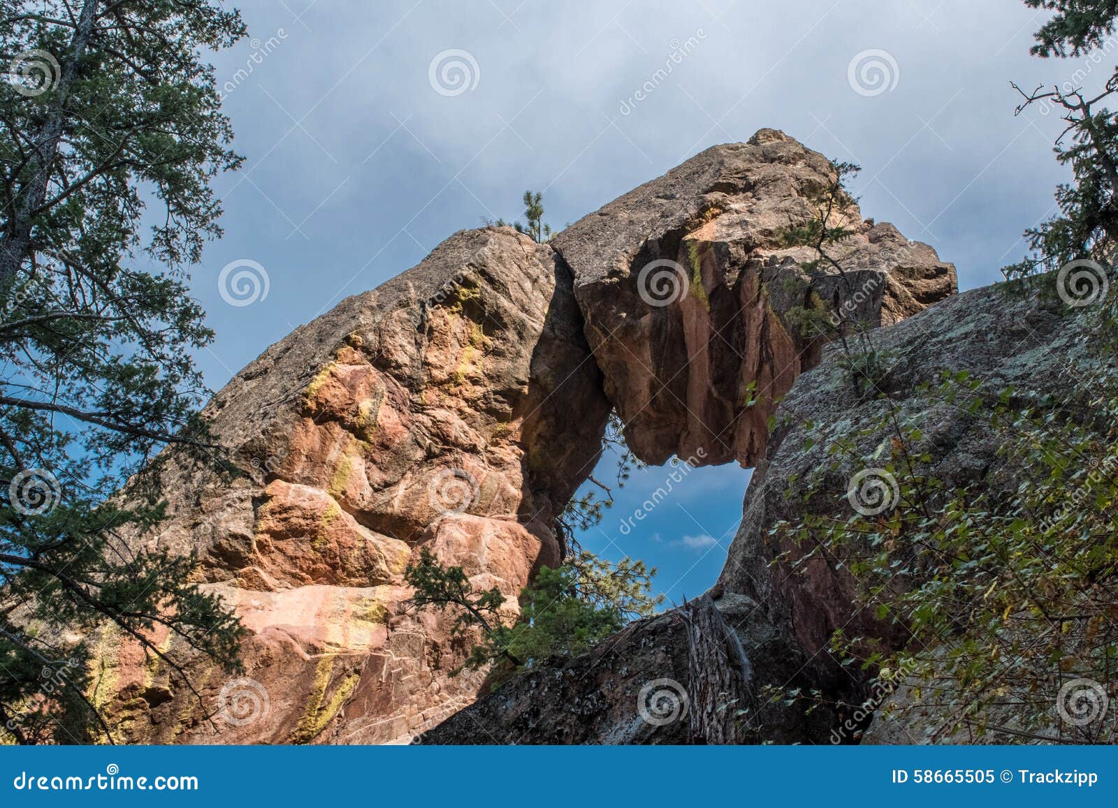 Royal Arch Rock Formation In Boulder, Colorado Royalty-Free Stock ...
