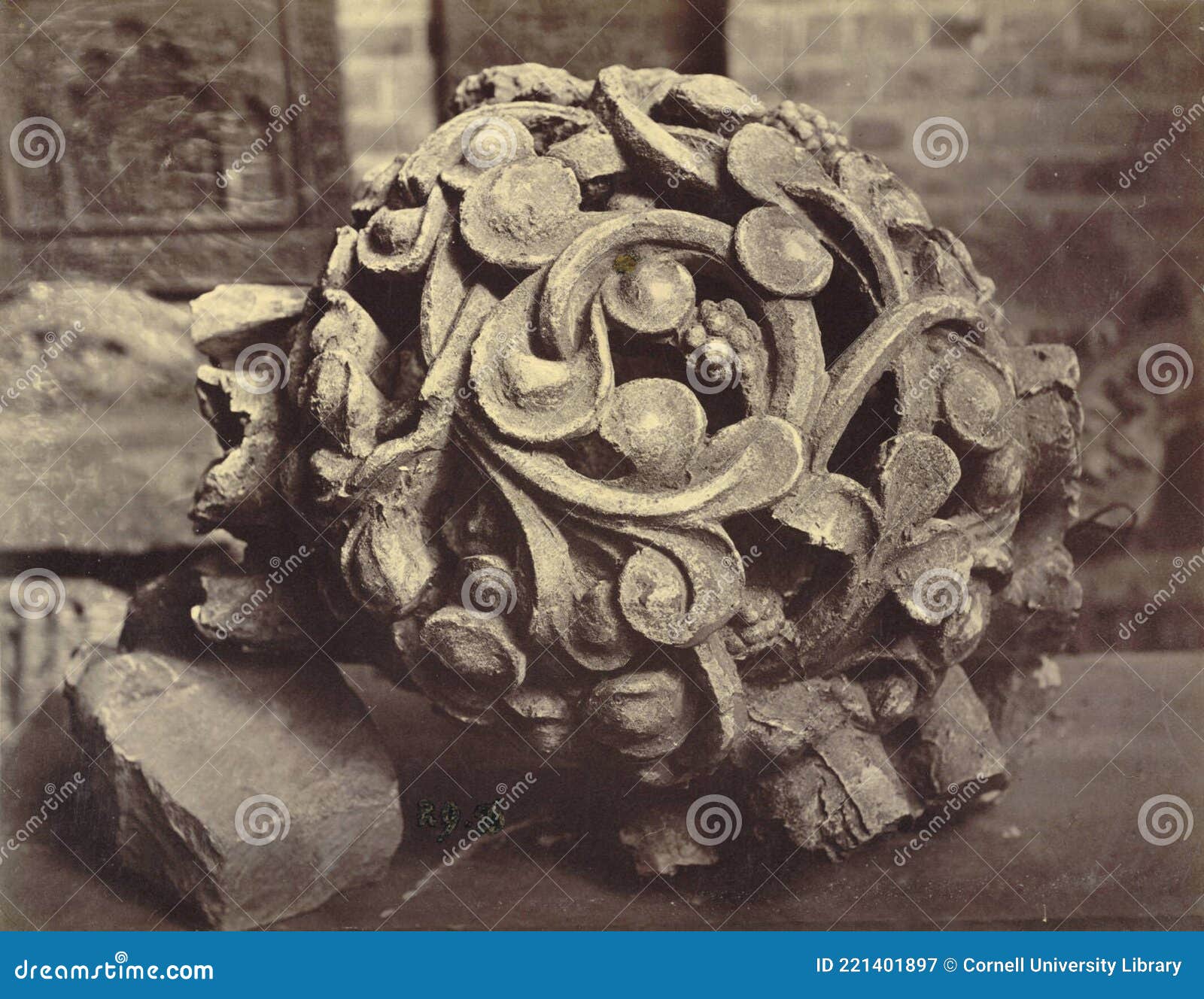 Royal Architectural Museum. Plaster Cast (Boss) From Westminster Abbey ...