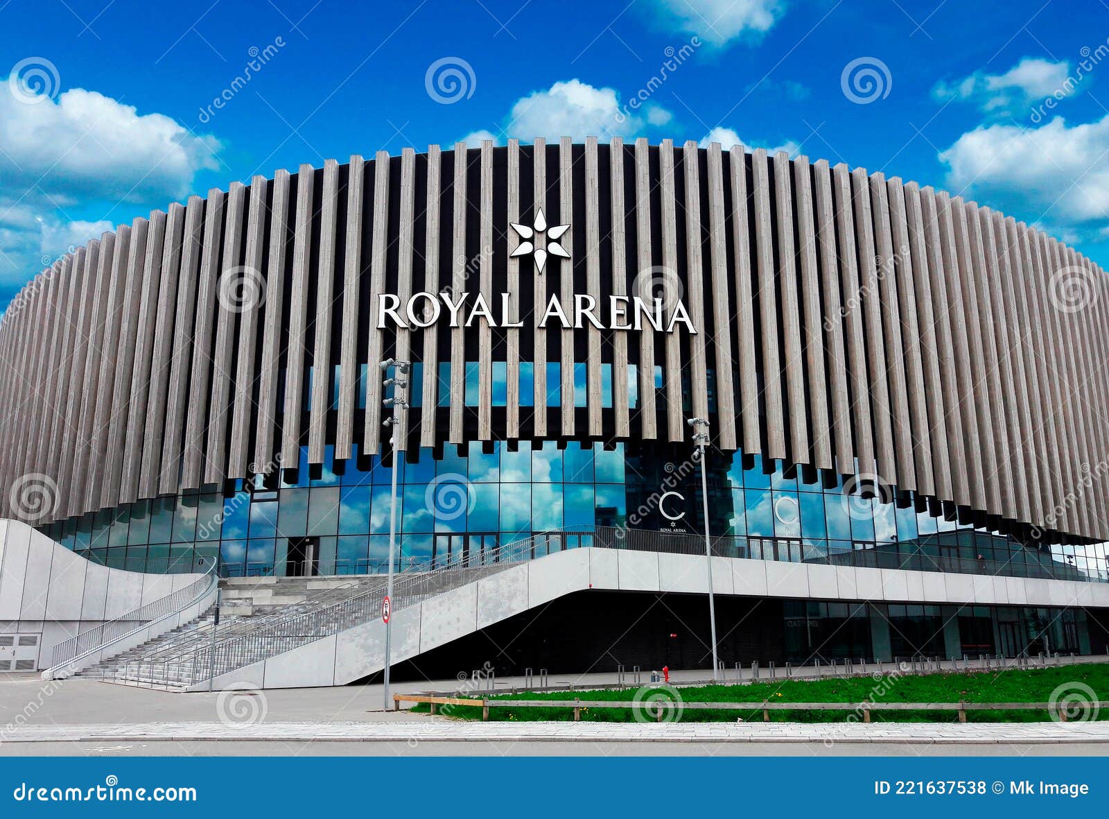 Royal Arena in Copenhagen editorial stock photo. Image of landmark ...
