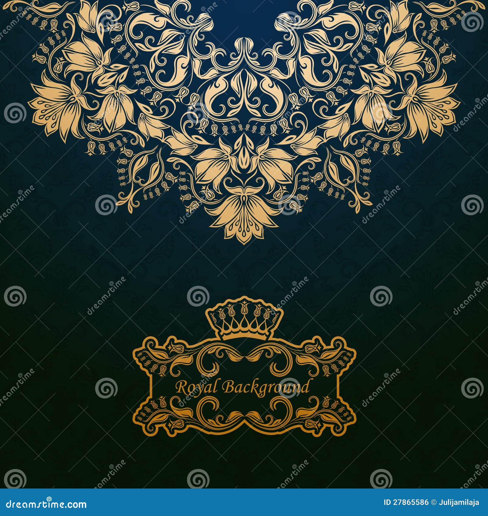 Royal background stock vector. Illustration of abstract - 27865586