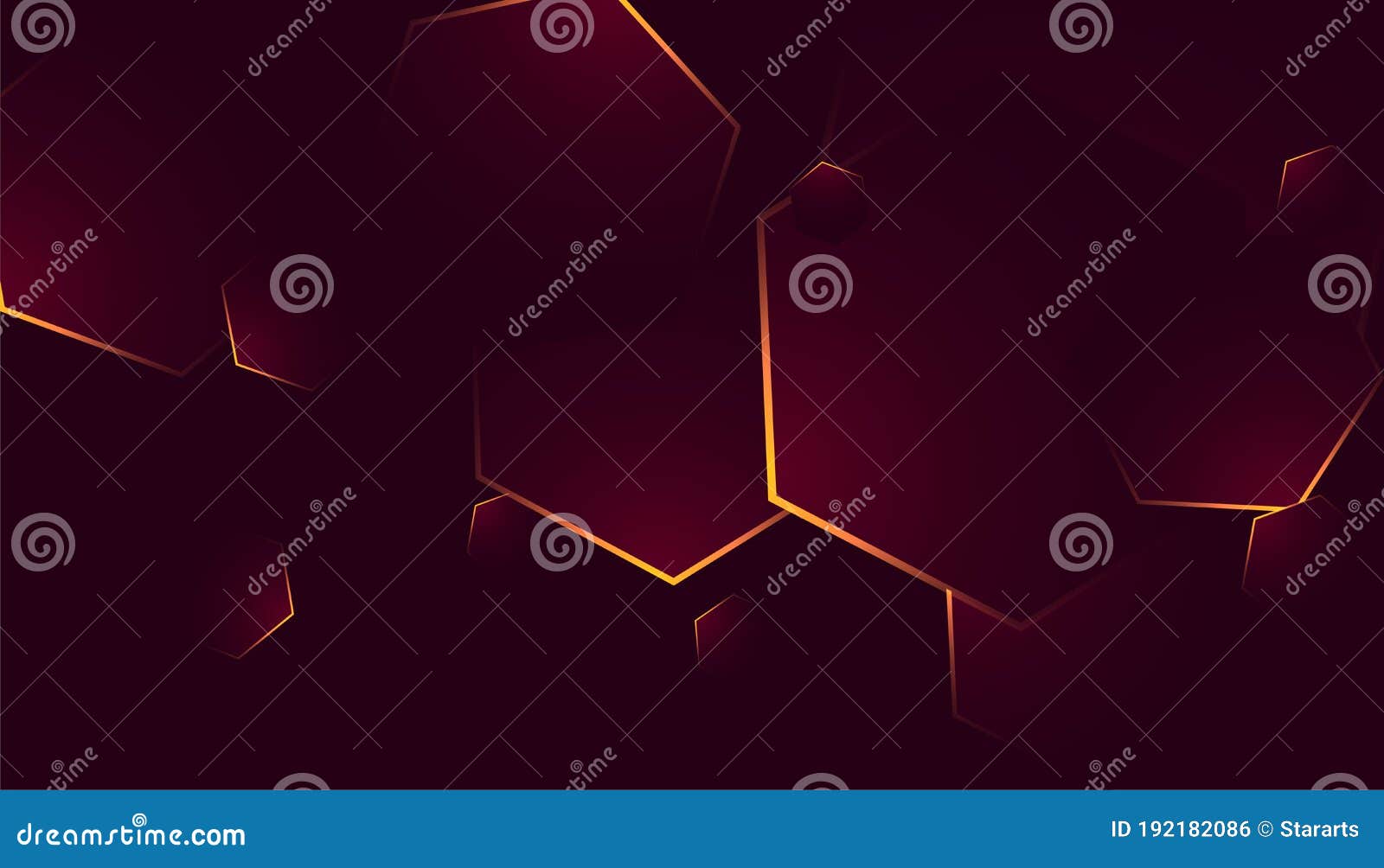 Royal Background with Geometric Hexagonal Abstract Shapes Stock Vector ...