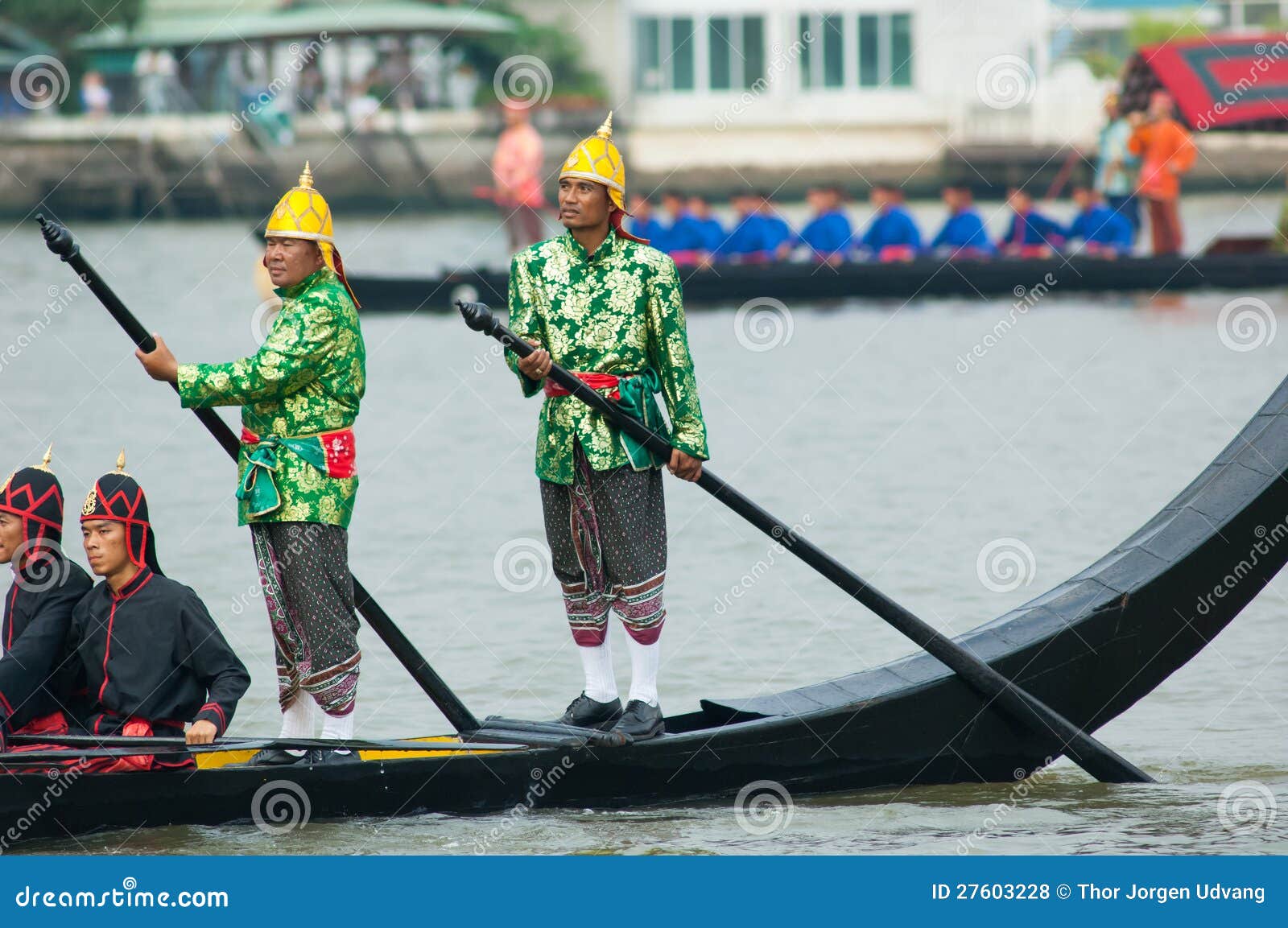 Royal Barge Procession, Bangkok 2012 Editorial Stock Photo - Image of ...