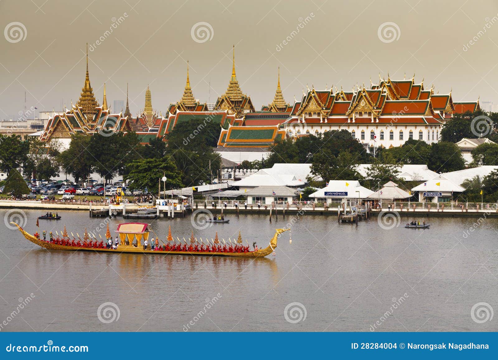 Royal Barge Procession in Thailand Editorial Stock Image - Image of ...