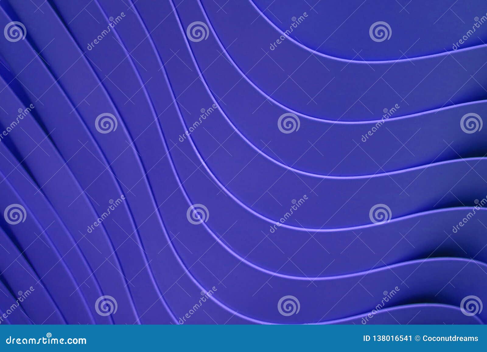 Royal Blue Artistic Curve Lines of Piled Up Plastic Bowls for Pattern ...