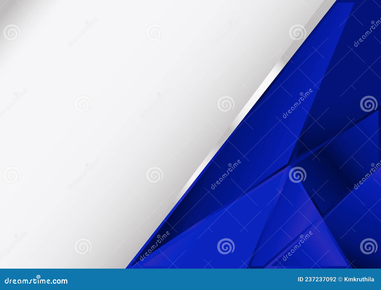 Royal Blue PowerPoint Background Graphic Vector Illustration ...