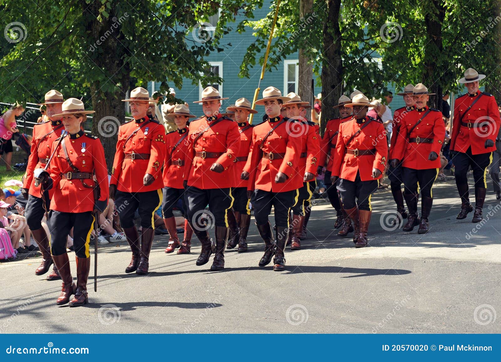 Royal Canadian Mounted Police Editorial Image - Image of police, band ...