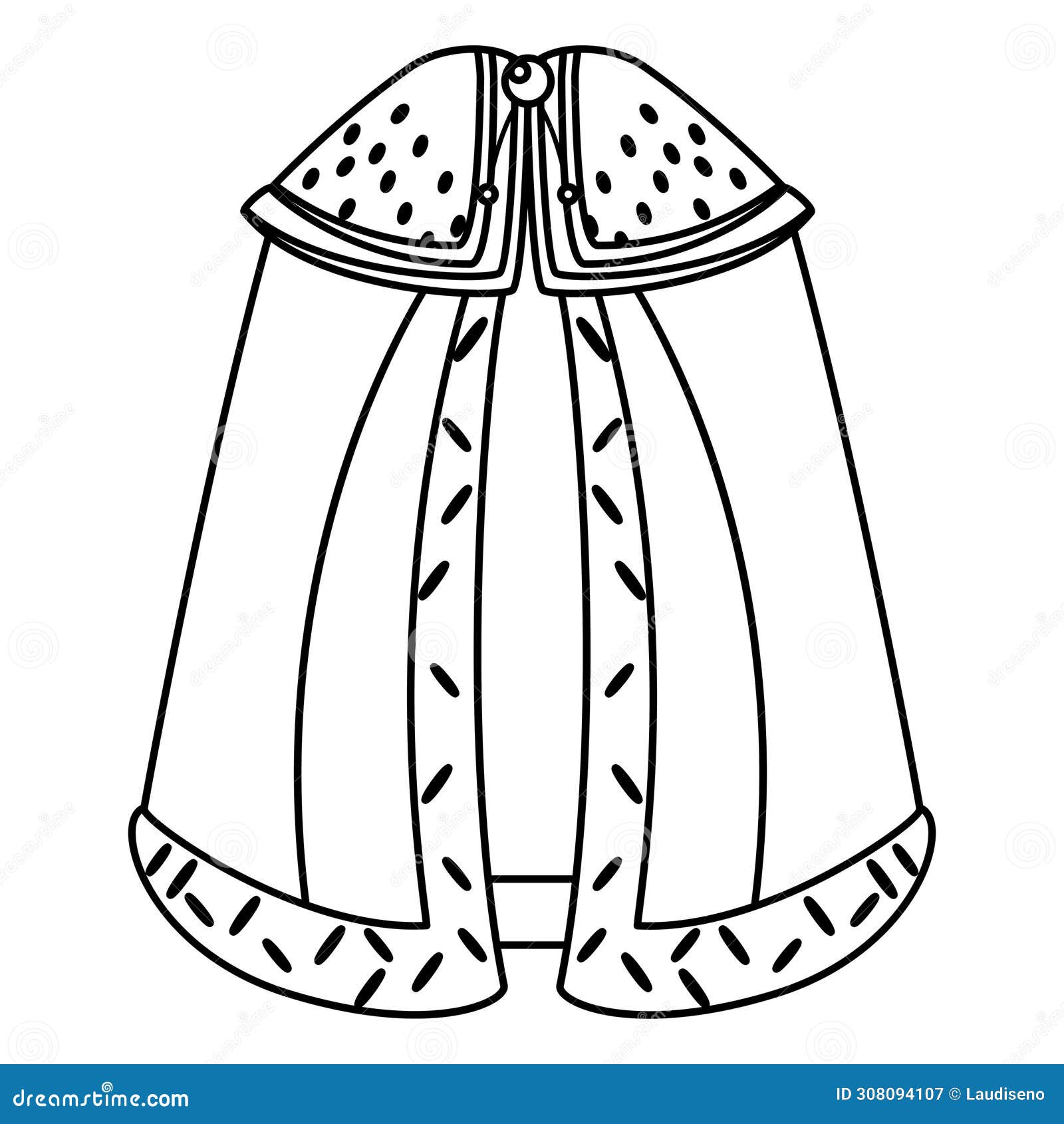 Royal Cap Outline Icon Vector Stock Vector - Illustration of king ...