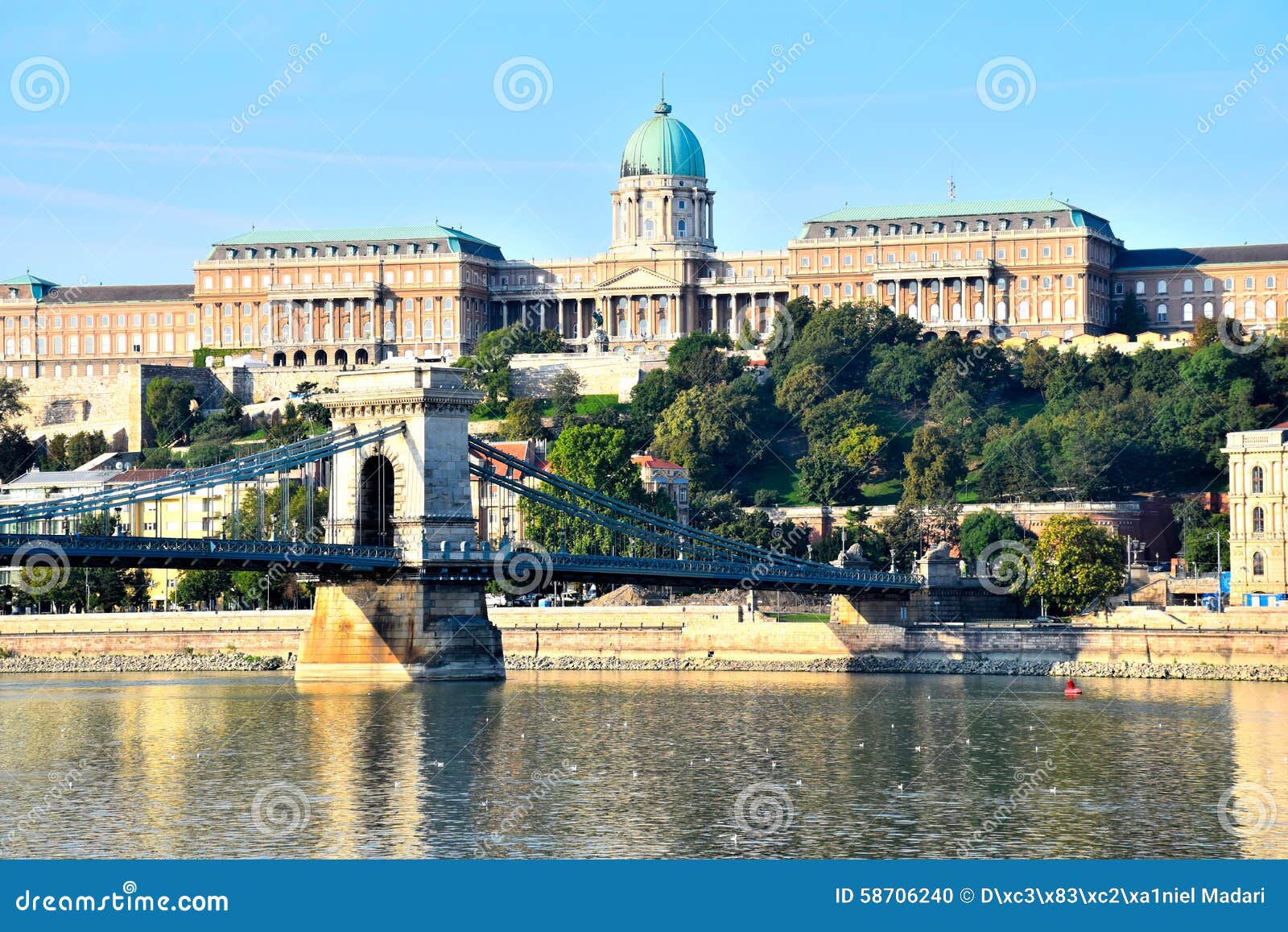 Royal Castle stock photo. Image of royal, chain, danube - 58706240