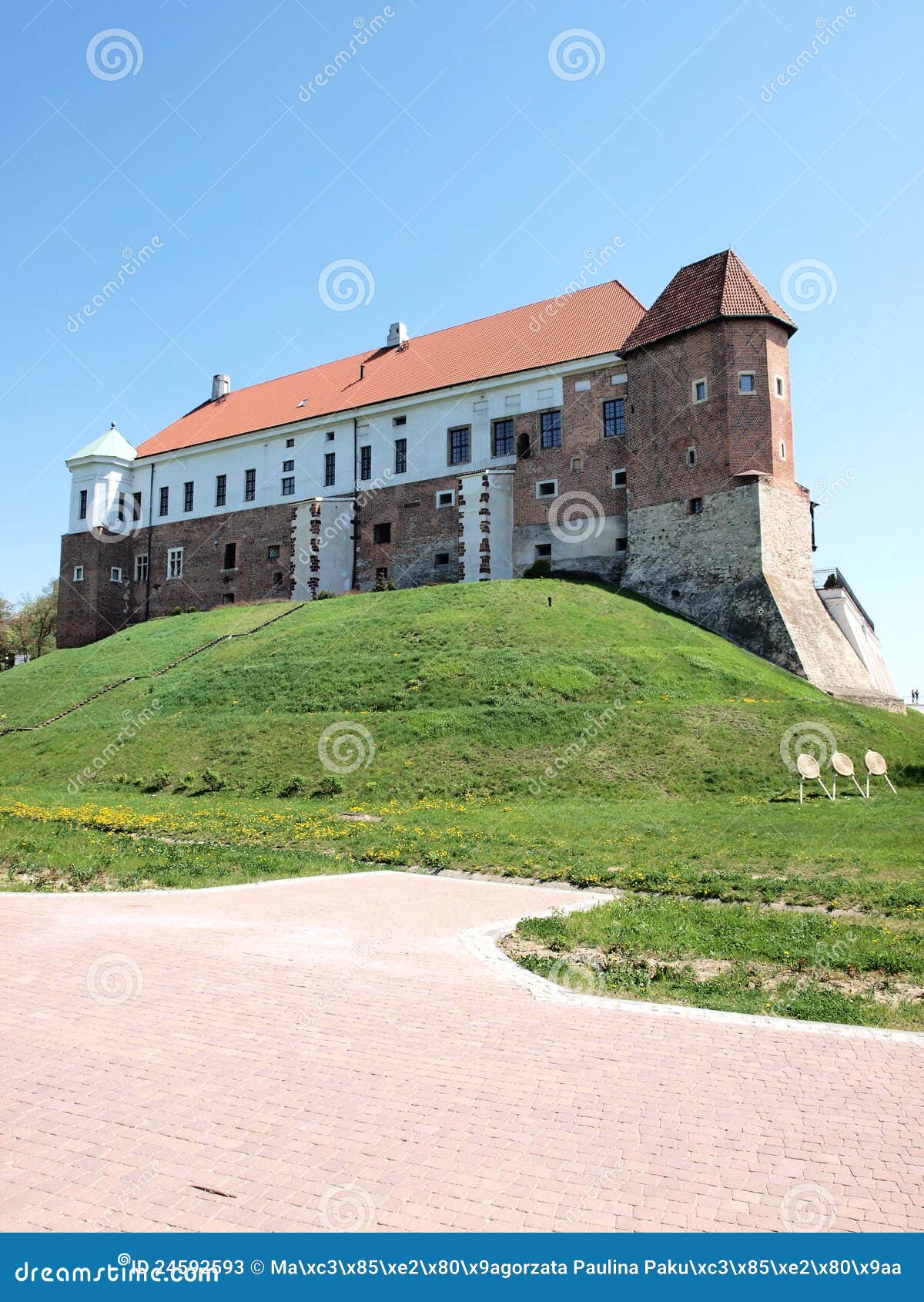 Royal Castle, Sandomierz Poland Stock Image - Image of castle, enter ...