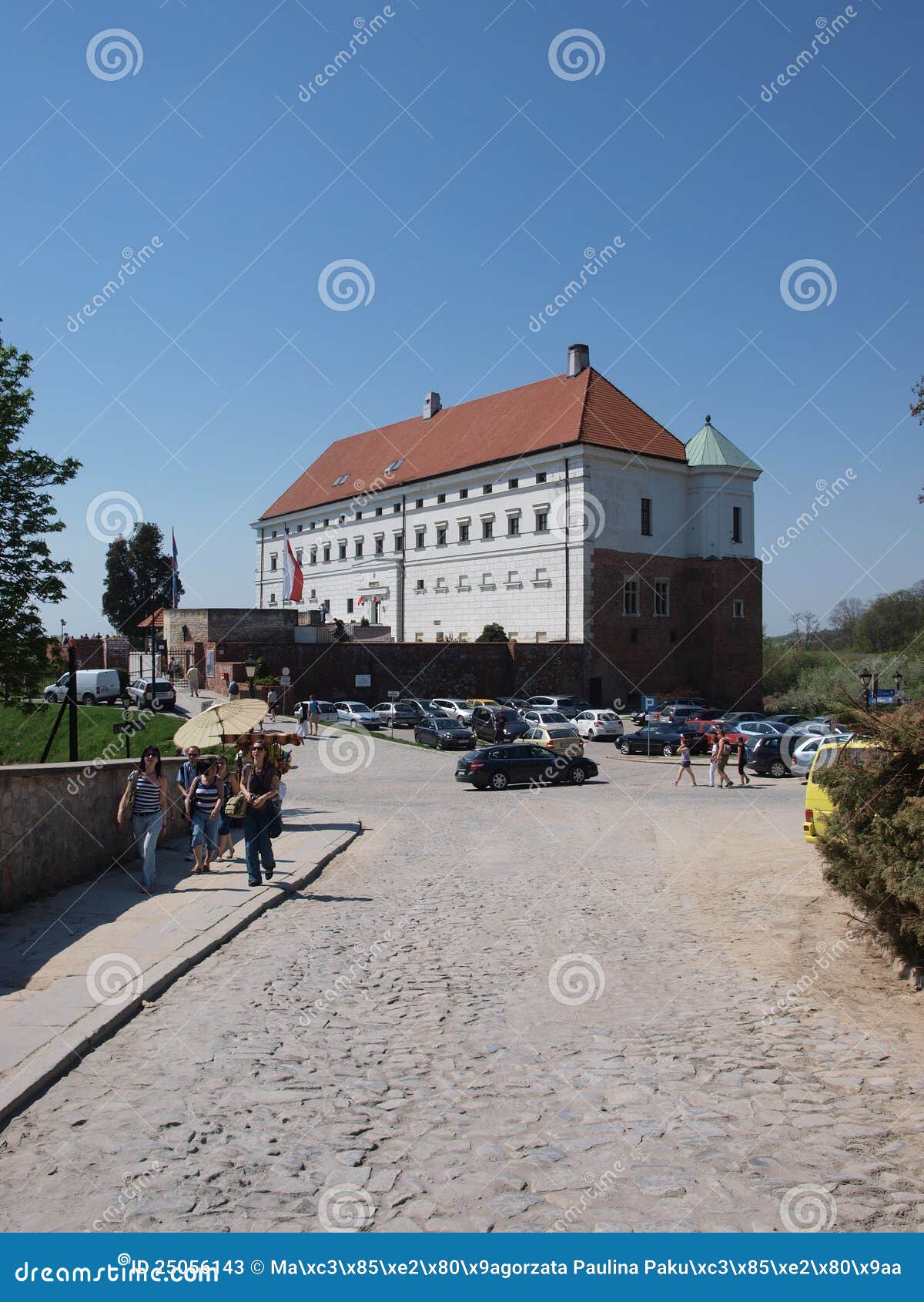 Royal Castle, Sandomierz, Poland Editorial Stock Photo - Image of ...