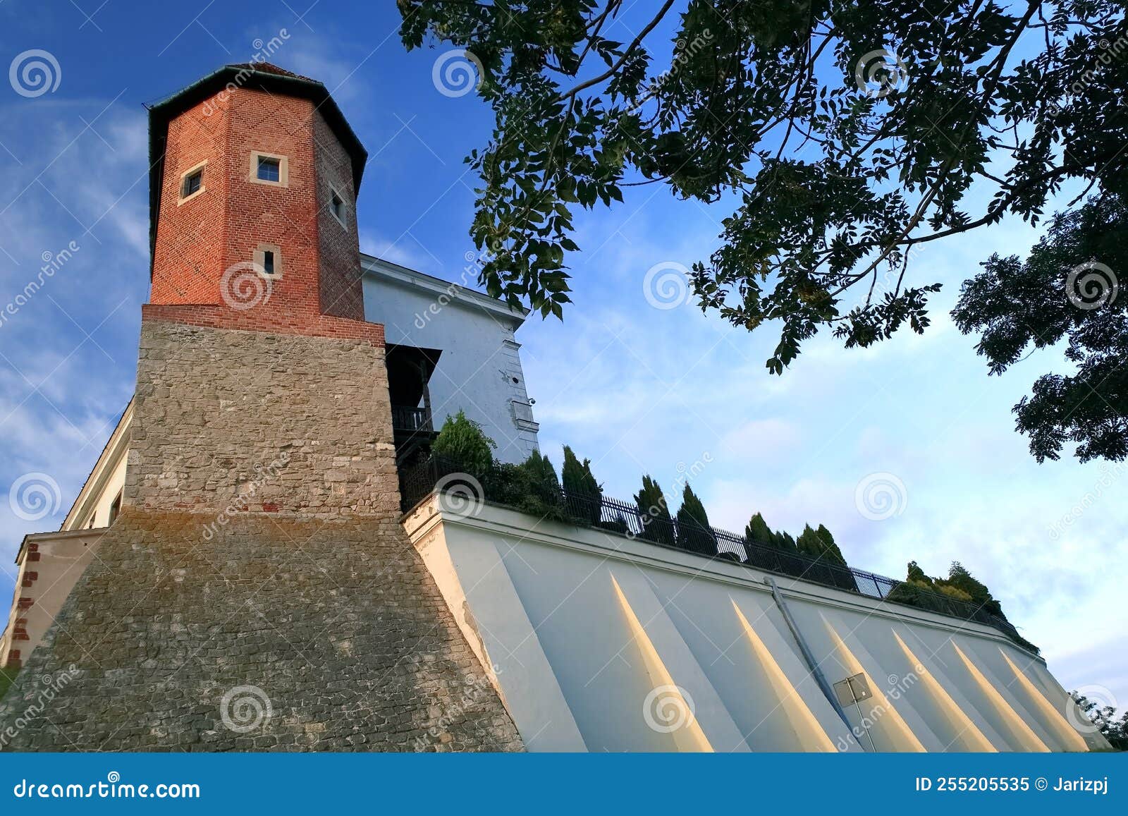 The Royal Castle in Sandomierz Stock Image - Image of medieval, museum ...