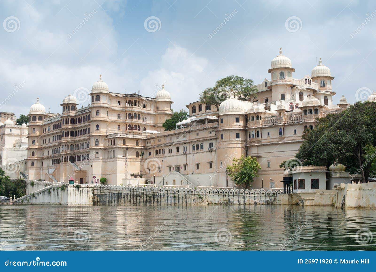 Royal Castle, Udaipur, India Stock Photo - Image of tourism, waterway ...