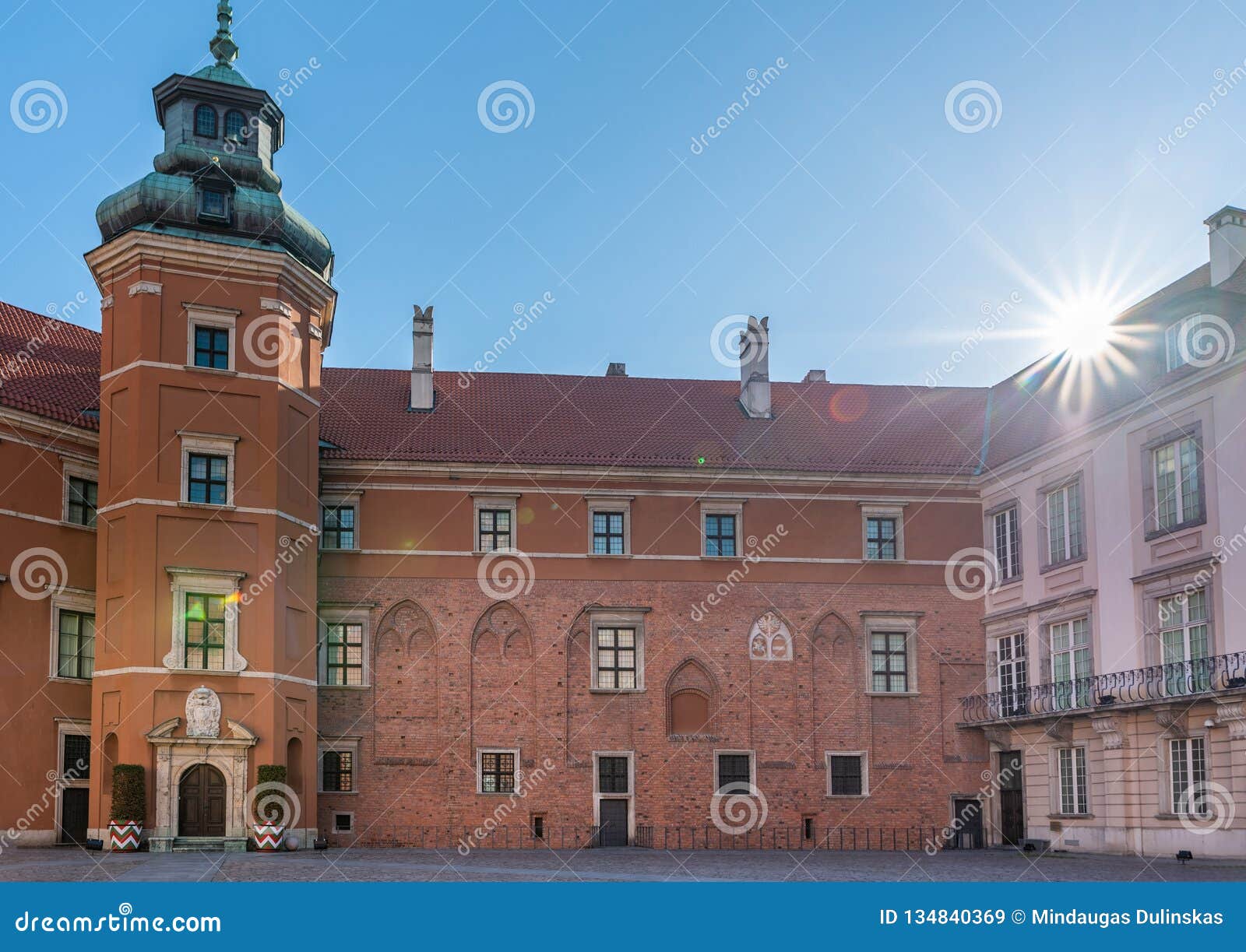 The Royal Castle in Warsaw, Poland Stock Image - Image of capital ...