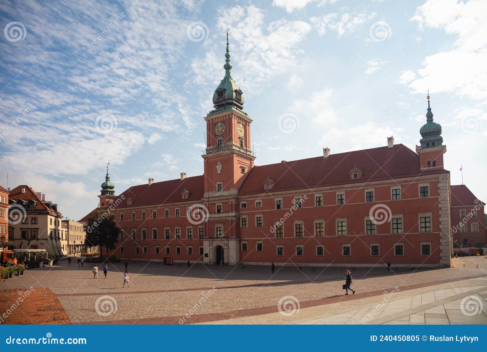 Royal Castle in Warsaw editorial image. Image of king - 240450805
