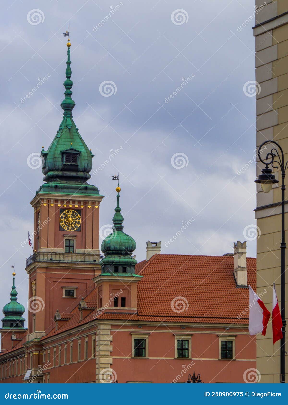 Royal Castle, Warsaw, Poland Stock Image - Image of capital, facade ...