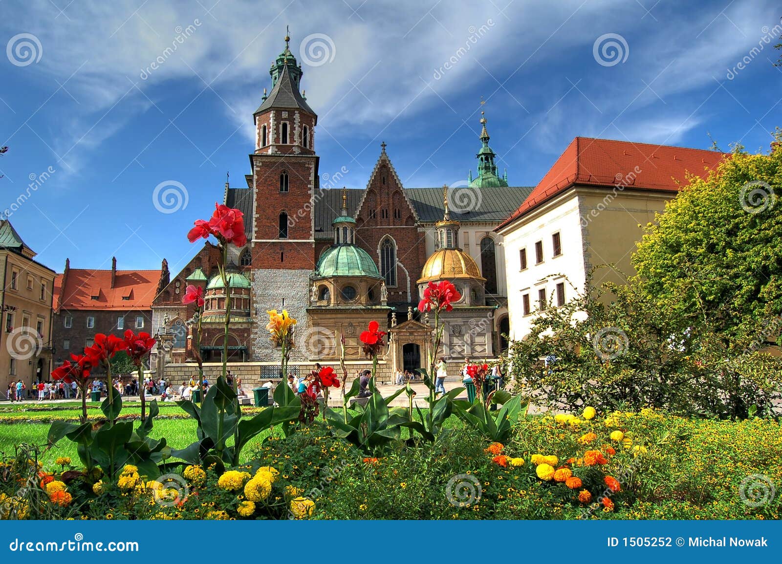 Royal Castle Wawel stock photo. Image of outdoors, precious - 1505252