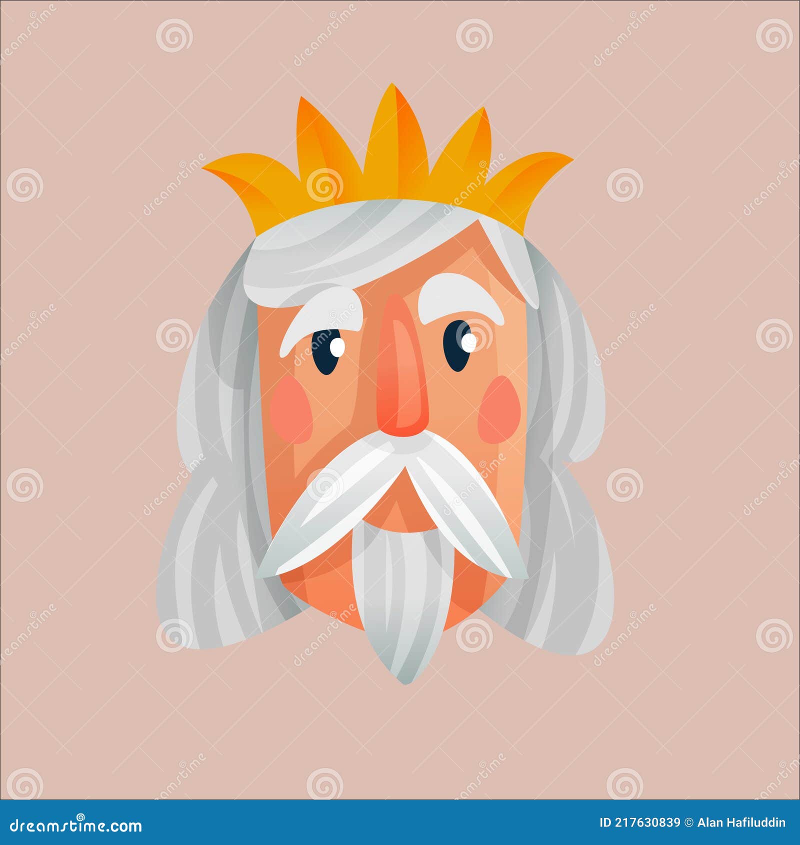 Royal Character Cartoon Vector Stock Vector - Illustration of medieval ...