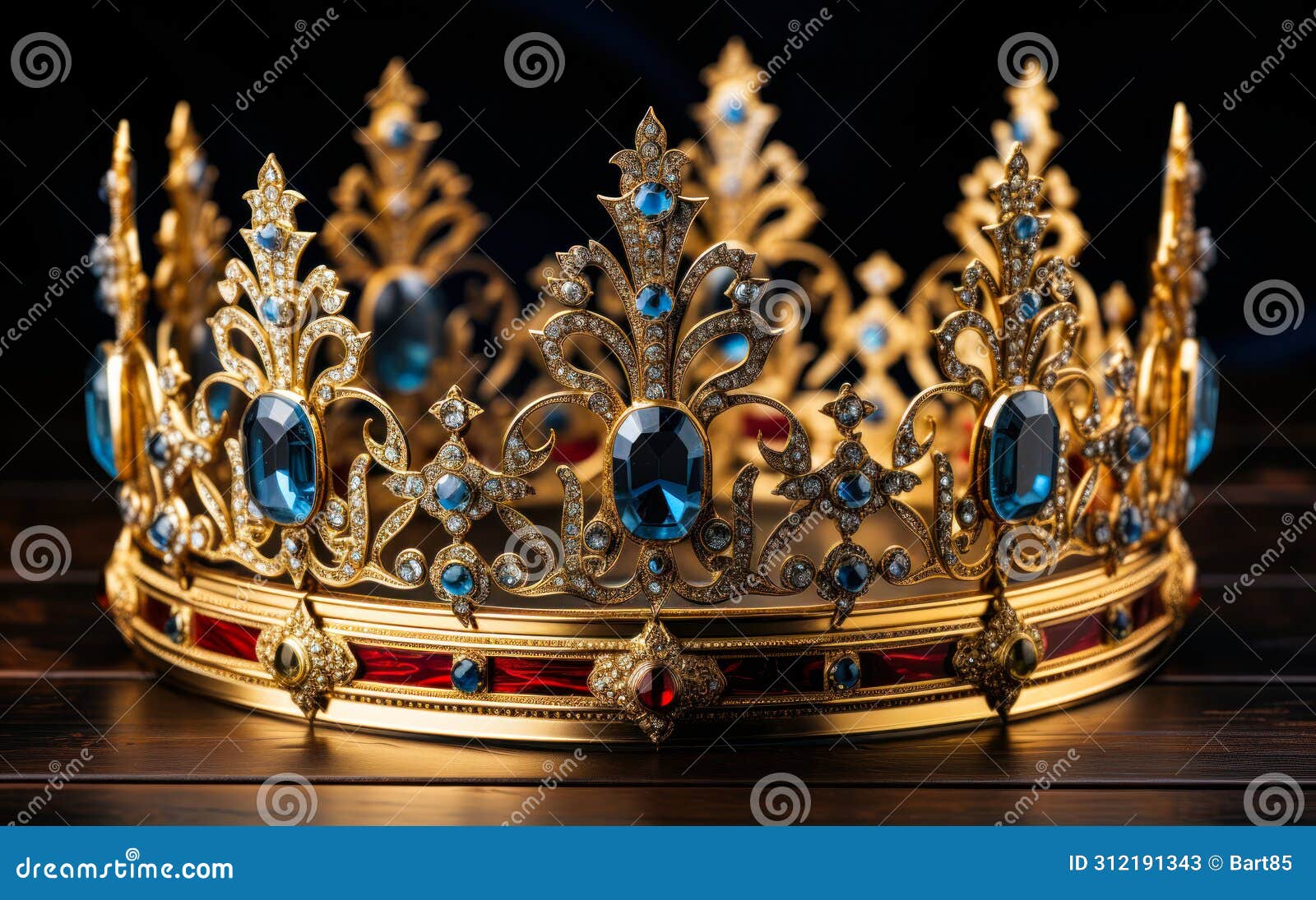 Royal Coronation The Regal Monarchs Crown Royalty-Free Stock Photo ...