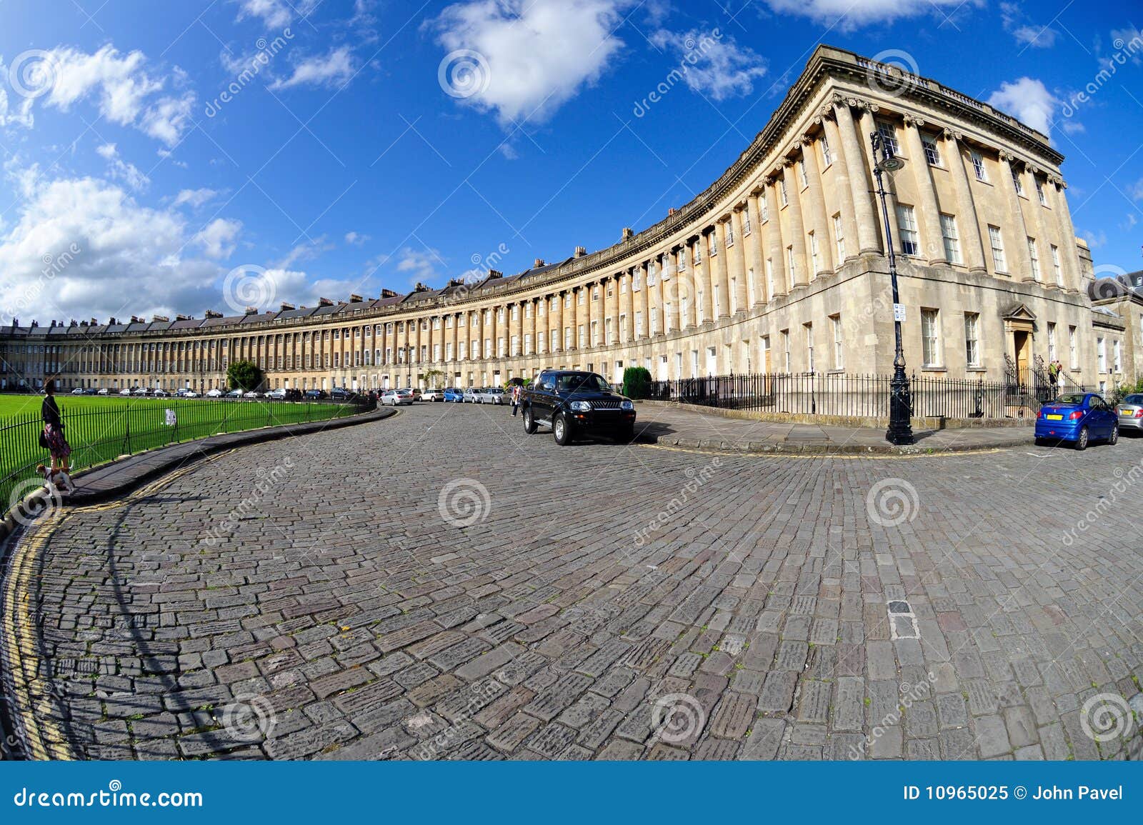 Royal Crescent, Bath, Somerset, England, UK Stock Image - Image of ...