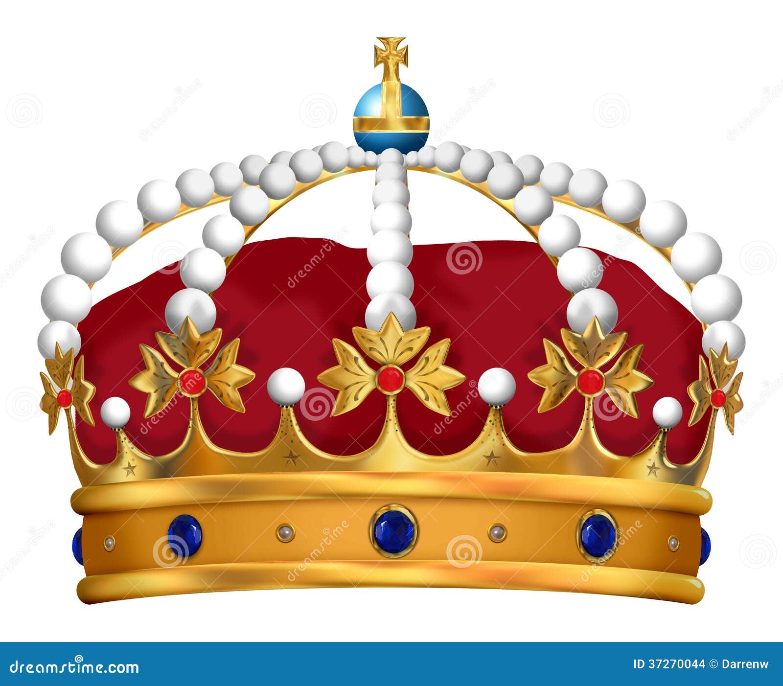 Royal Crown stock illustration. Illustration of graphic - 37270044