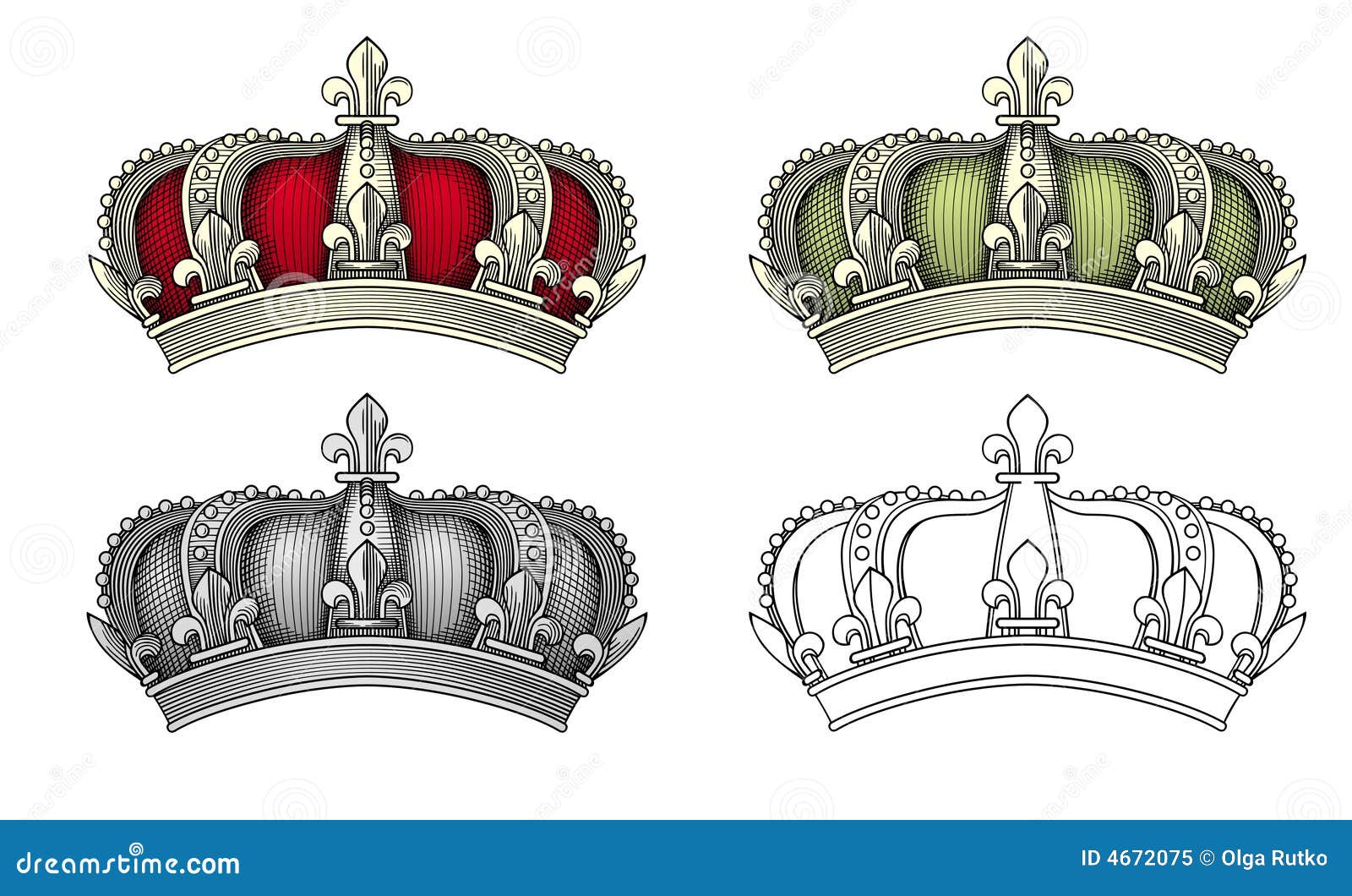 Royal crown vector stock vector. Illustration of queen - 4672075
