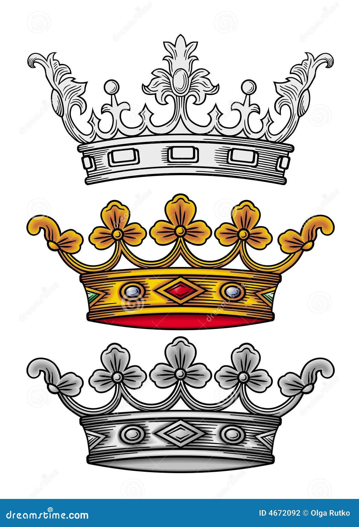 How To Draw A Royal Crown