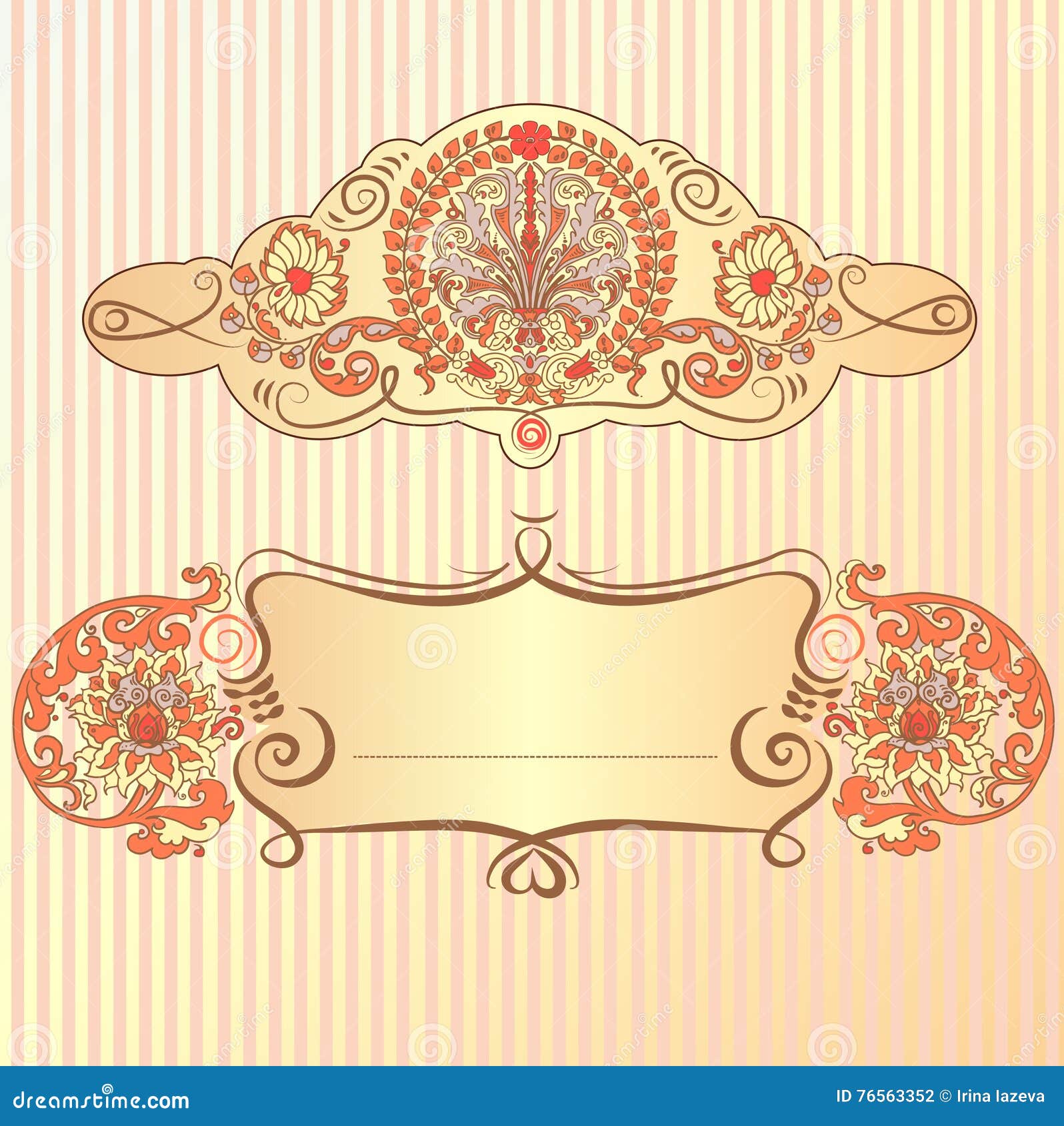 Royal Decorative Frames and Design Elements Stock Vector - Illustration ...