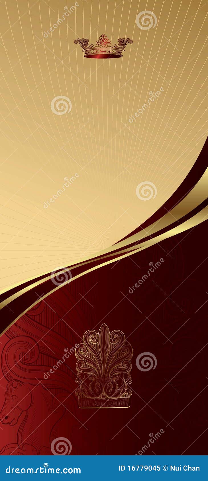 Royal Design Background stock vector. Illustration of abstract - 16779045