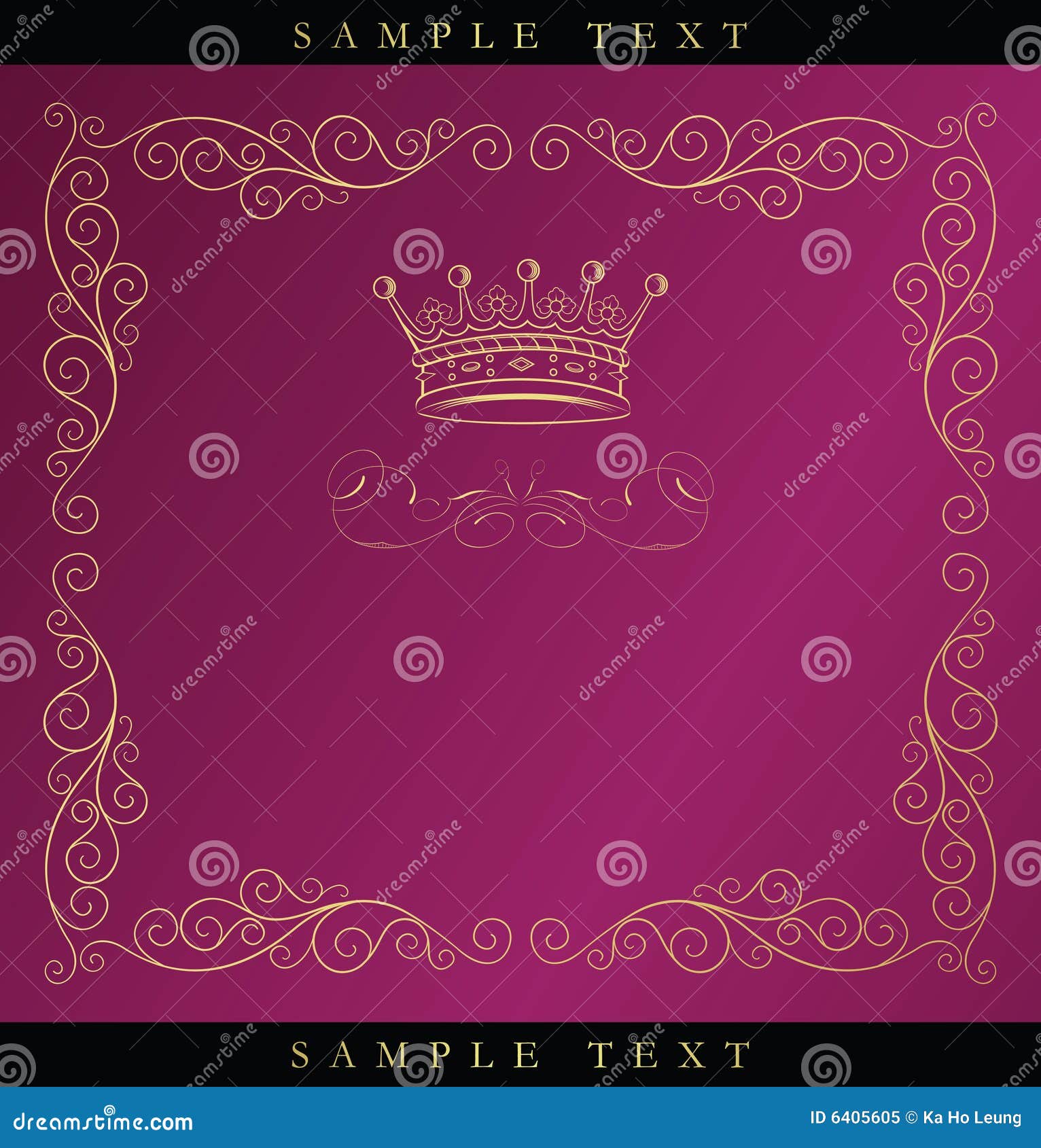 Royal Design Element, Regal Icon. Vector Majestic Crown, Luxury ...